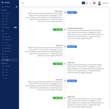 datum | Responsive Bootstrap 5 Template